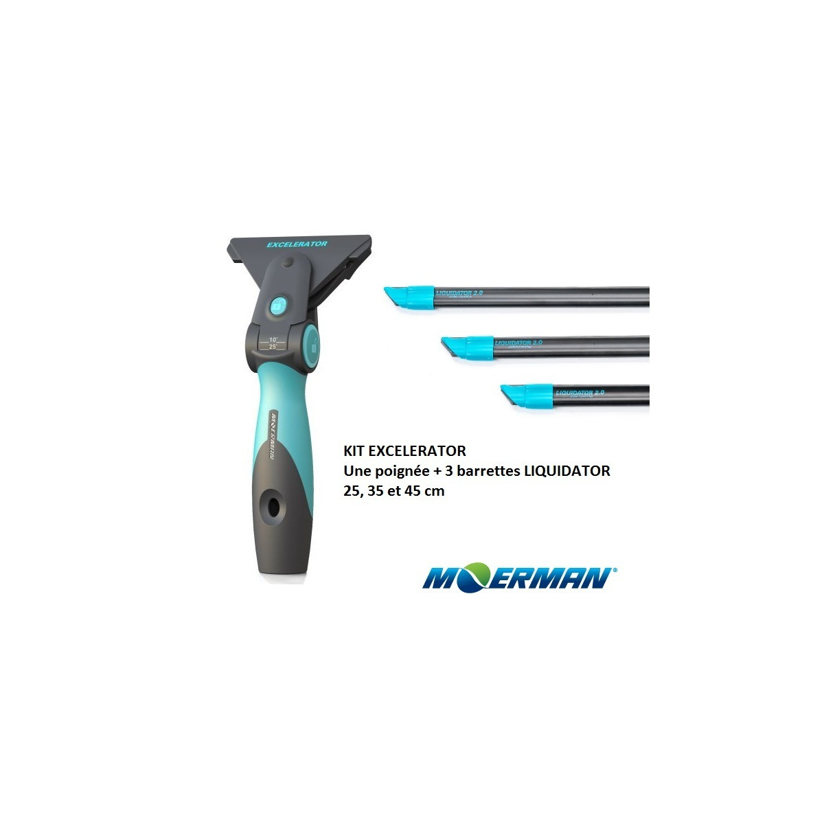 Raclette vitre professionnelle Unger Moerman & Lewi - Hypronet