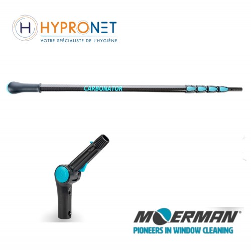 CARBONATOR perche vitre en carbone Moerman complete - Hypronet
