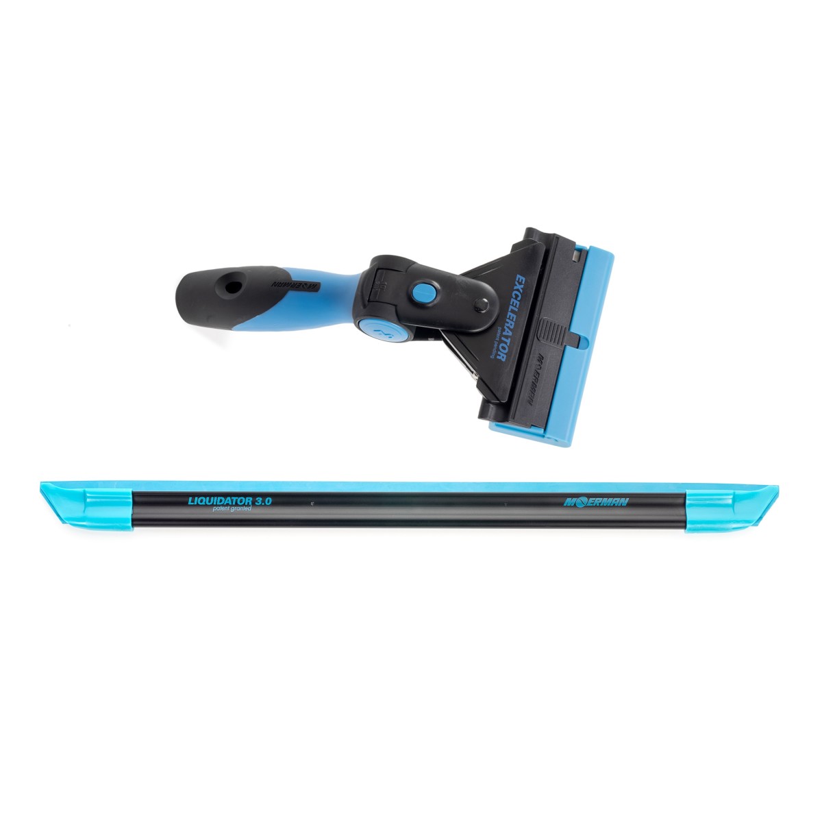 Pack raclette vitre EXCELERATOR 2.0 Moerman 35 cm + Multi Scraper