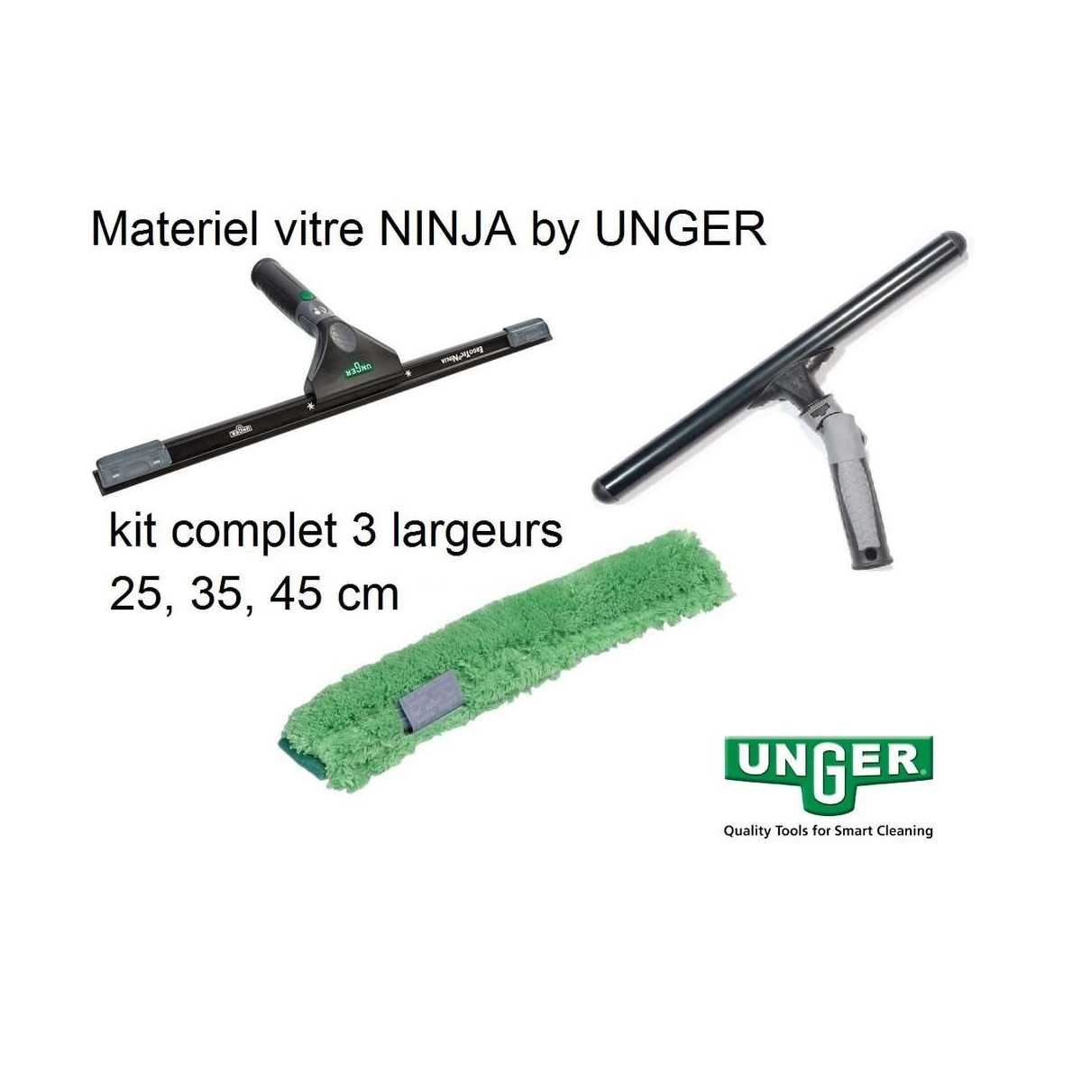 KIT Pro UNGER Nettoyage vitre - ErgoTec - NINJA